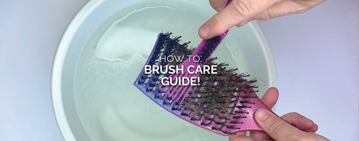 Step-by-Step Brush Care Guide for your monthly hair brush cleaning ...
